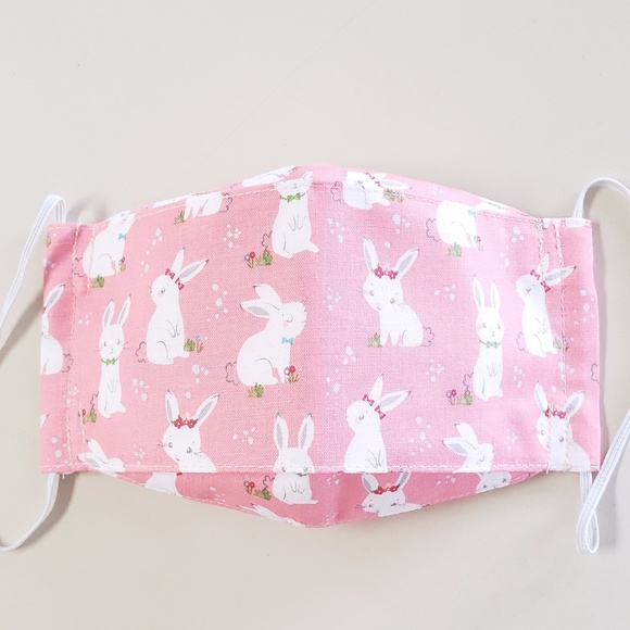 Trendy Jewels | Accessories | Cute Pink Bunnies Face Mask Quality ...